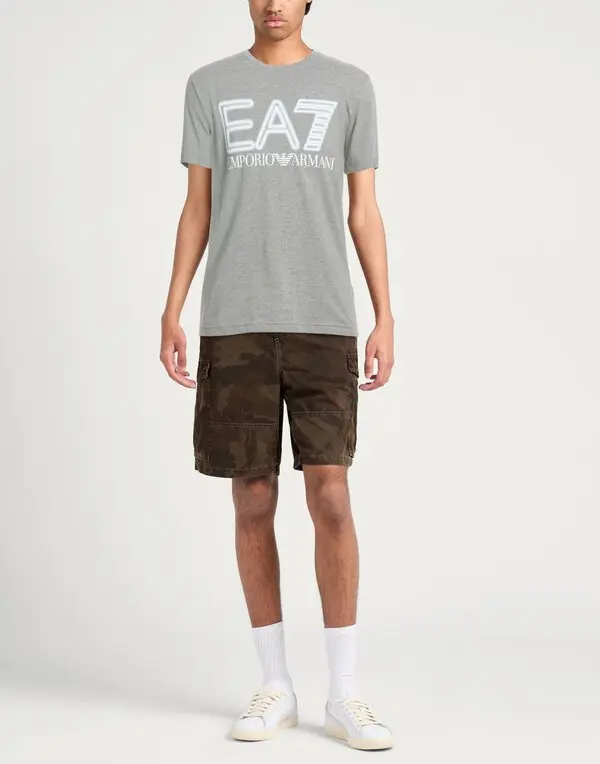 EA7 T-shirt Size Cotton, Elastane - Grey