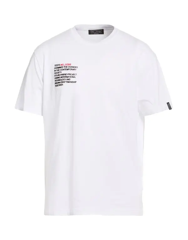 TOD'S NO CODE Tod's No_code T-shirt Size Cotton - White