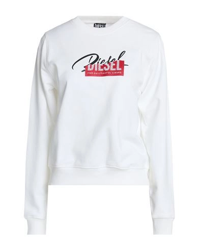 DIESEL® Cotton-blend French Terry Sweatshirt - White