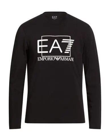 EA7 T-shirt Size Cotton, Elastane - Black