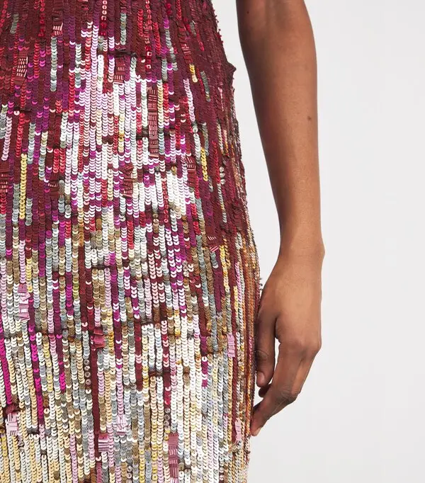 Jenny Packham Embellished Ombré Rosalie Gown