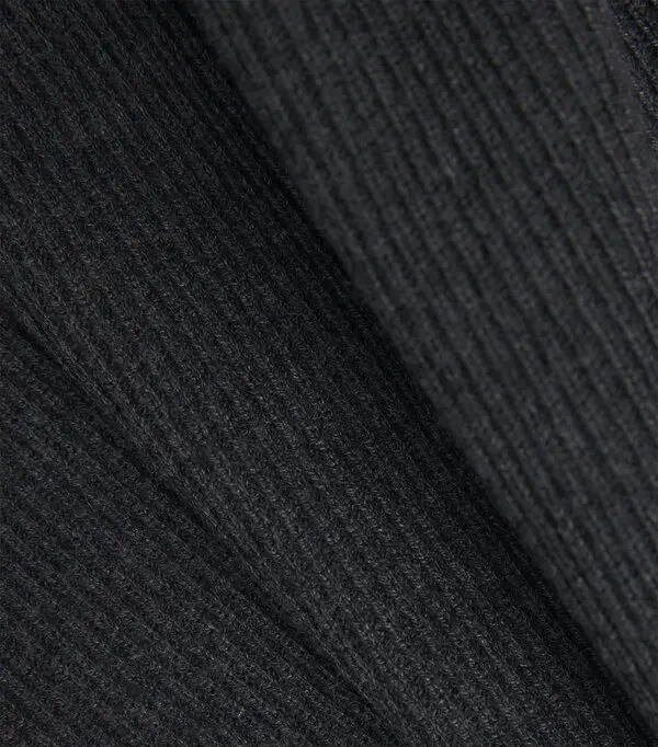 L'Agence Stretch-knit Milly Wide-leg Trousers