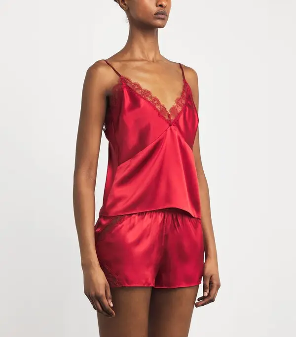 Kiki De Montparnasse Lace-trimmed Cami Top