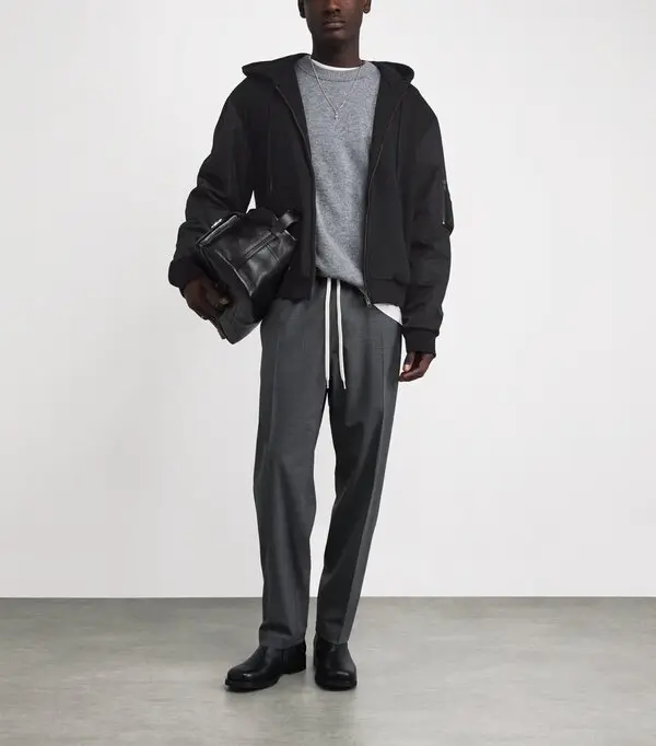 MAISON MARGIELA Padded Hooded Bomber Jacket