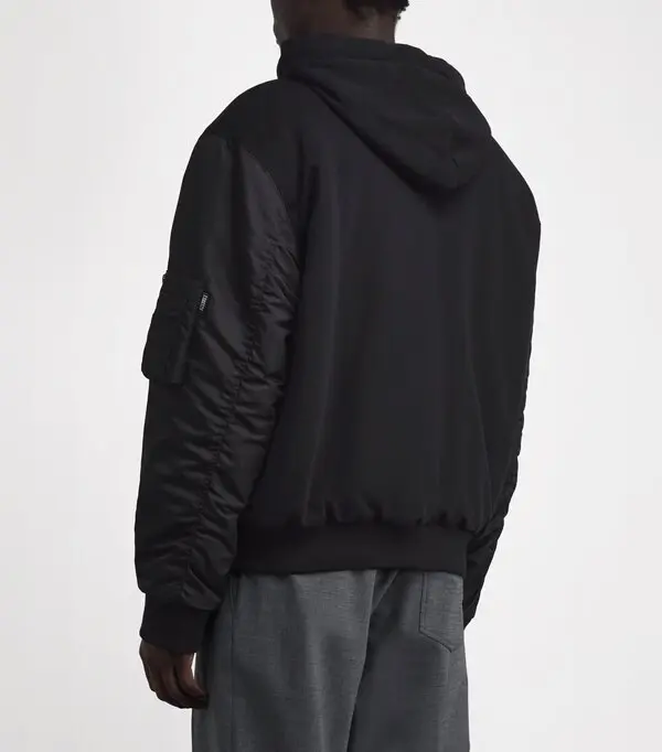 MAISON MARGIELA Padded Hooded Bomber Jacket