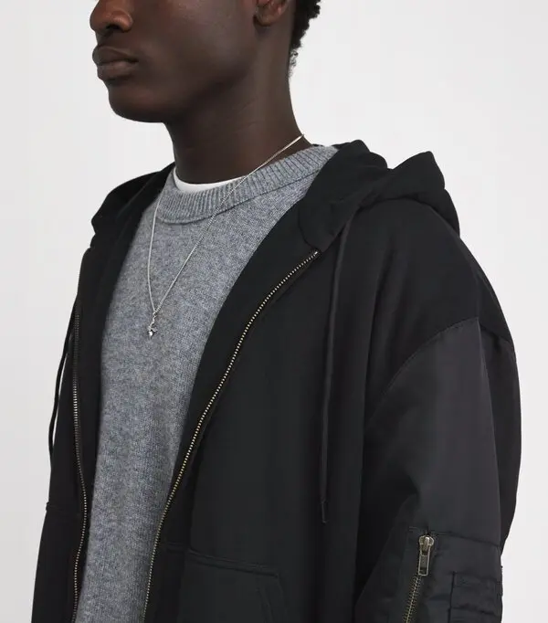 MAISON MARGIELA Padded Hooded Bomber Jacket