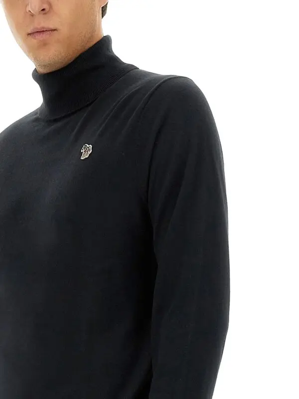 Paul Smith Zebra' Shirt - Black