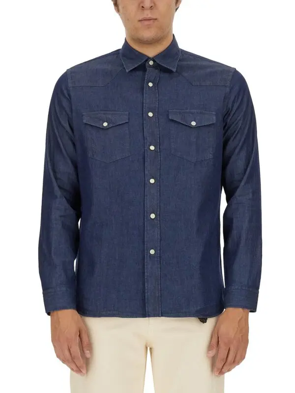 LARDINI Regular Fit Shirt