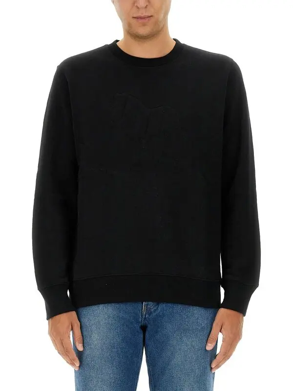 Paul Smith Cotton Sweatshirt - Black