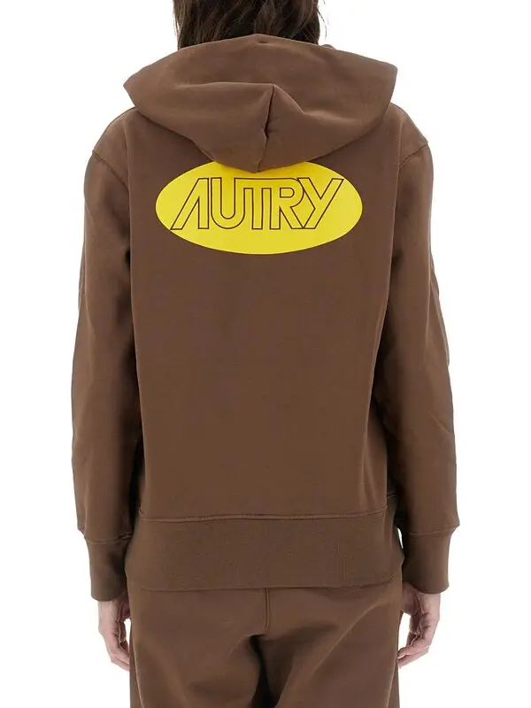 AUTRY Logo Cotton Sweatshirt