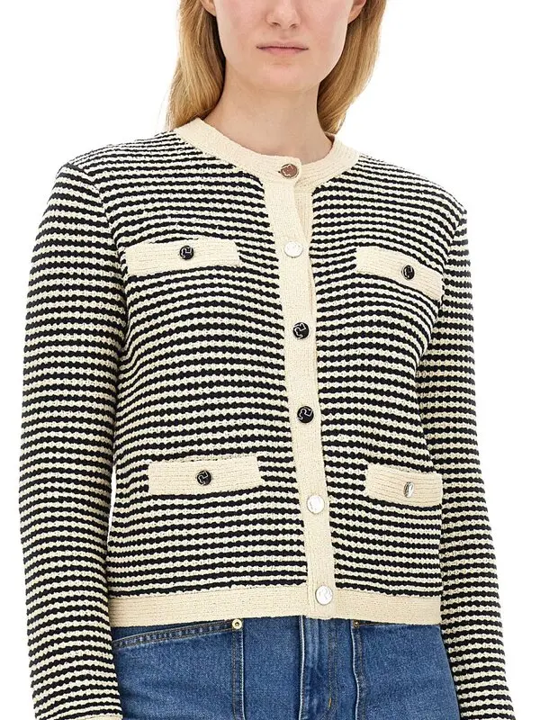 Tory Burch Kendra Cardigan - Blue