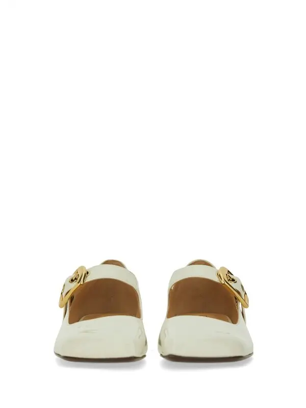 Chloé Polly Ballerina - Ivory