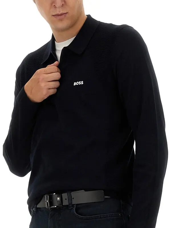 BOSS Regular Fit Logo Sweatshirt