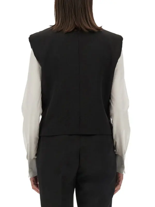 Dolce & Gabbana Double-breasted Sleeveless Jacket