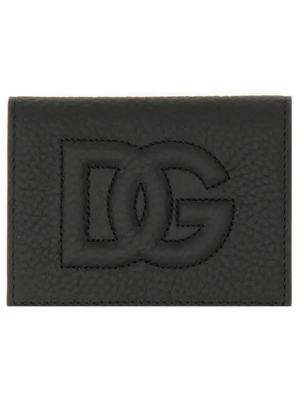 Dolce & Gabbana Wallet With Logo - Black