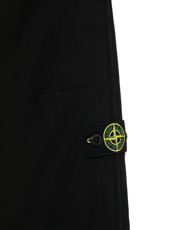 Stone Island Loose Pants - Black