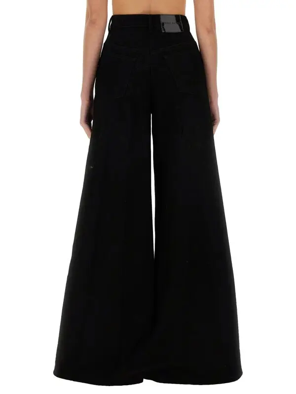 Nina Ricci Flared Cotton Pants