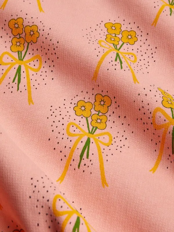 MINI RODINI Winter Flowers Sweat Dress