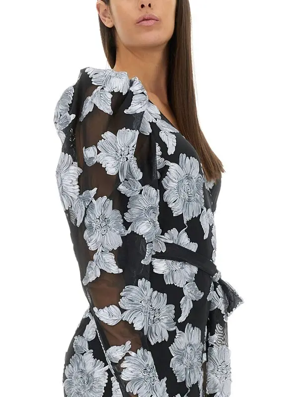 ROTATE BY BIRGER CHRISTENSEN Floral Maxi Dress