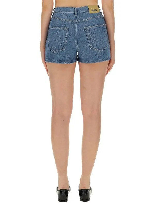 ROTATE BY BIRGER CHRISTENSEN Shorts - Denim