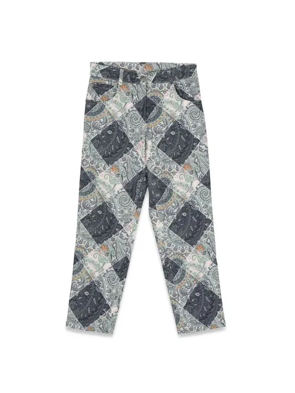 Etro Printed Fabric Pants