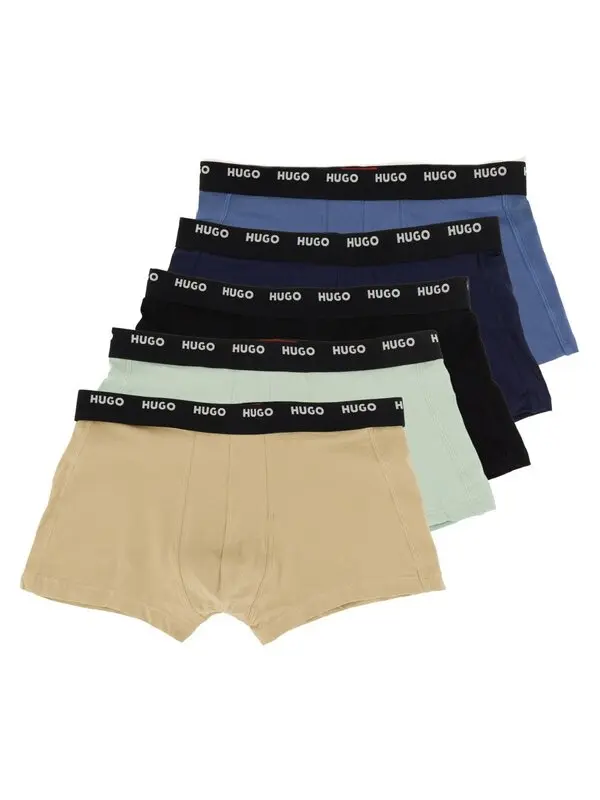 Hugo Pack Of Five Boxer Shorts - Multicolour