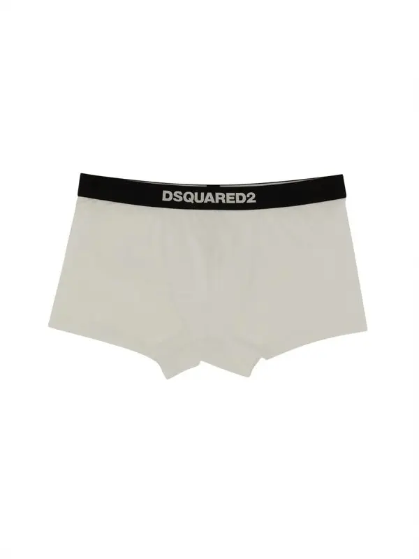 Dsquared2 Boxers With Logo - White