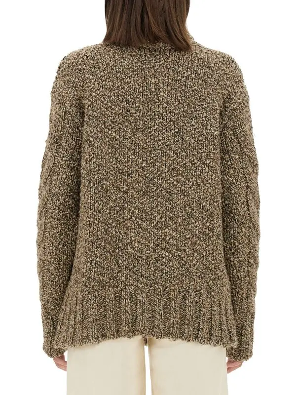 Kiton Oversized Camel Wool Jersey