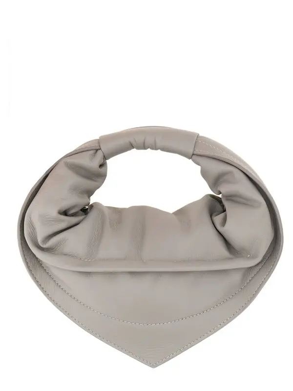 FEDERICO CINA Mini 'tortellino' Handbag - Grey
