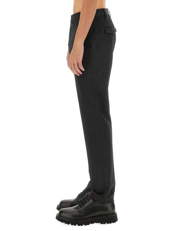 PT TORINO Straight Leg Trousers - Grey