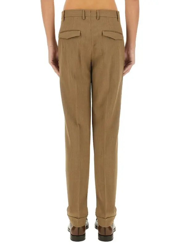 PT TORINO Straight Leg Trousers - Beige