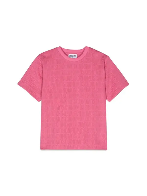 Moschino Maxi T-shirt - Fuchsia