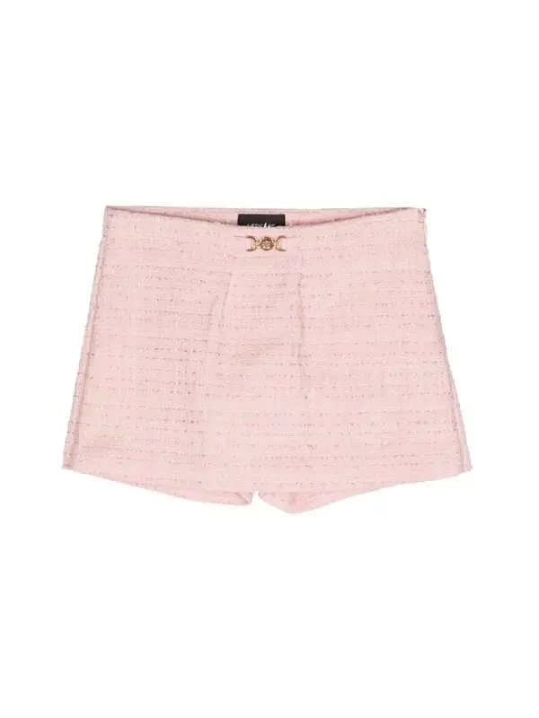 Versace Cotton-blend Tweed Skirt