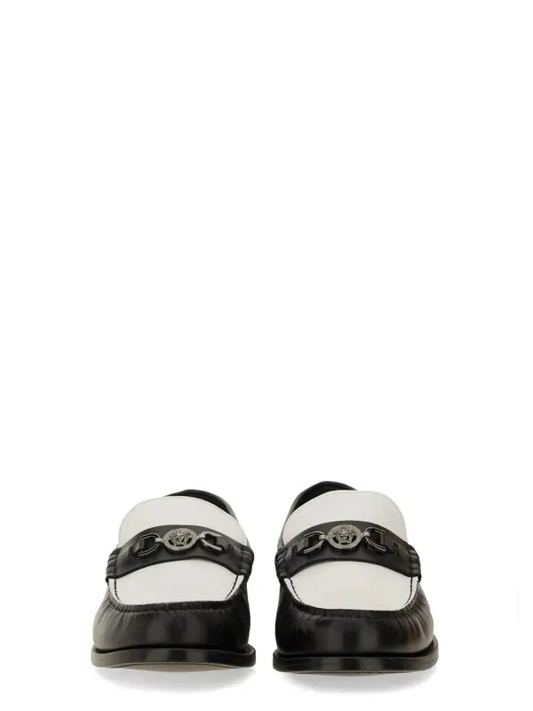 Versace Medusa 95 Moccasin - White