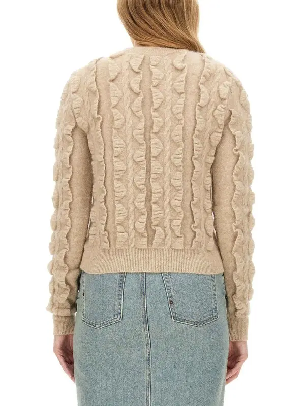 Moschino Wool Blend Sweater - Beige