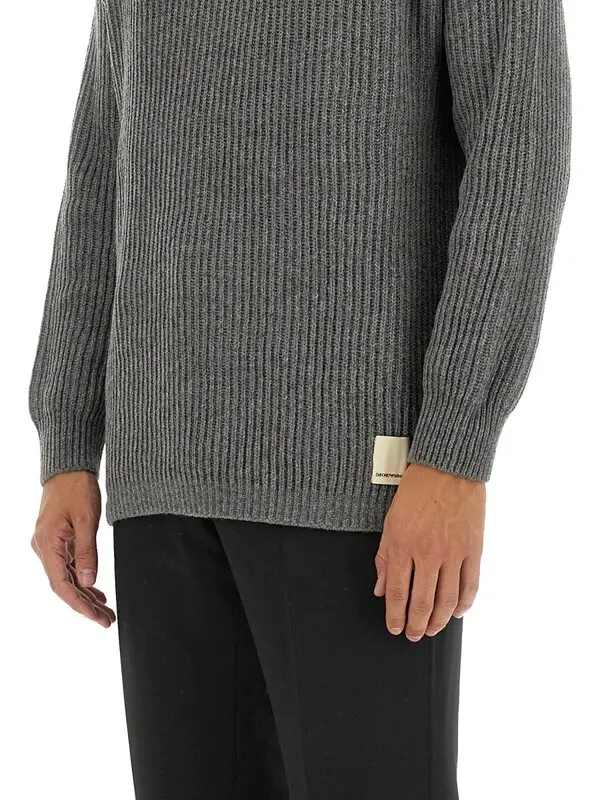 Emporio Armani Wool Jersey - Grey