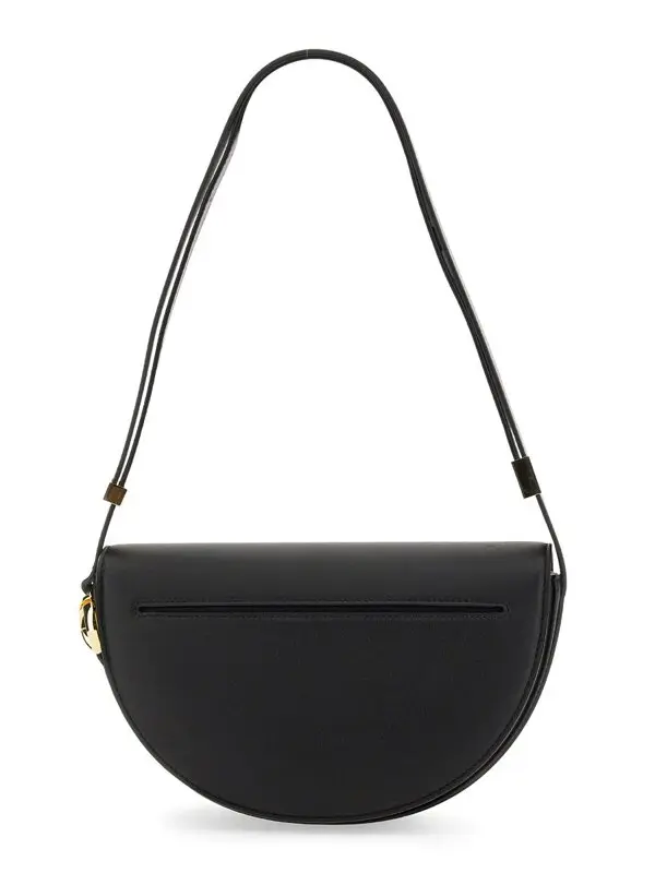 PATOU Leather Shoulder Bag - Black