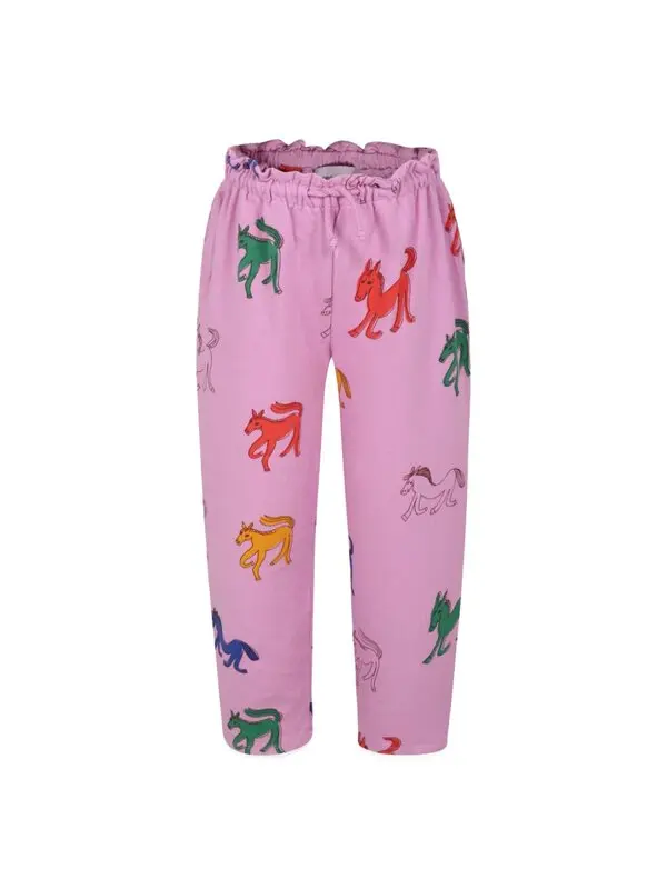 BOBO CHOSES Wonder Horse Printed Jogging Pants