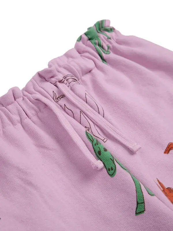 BOBO CHOSES Wonder Horse Printed Jogging Pants