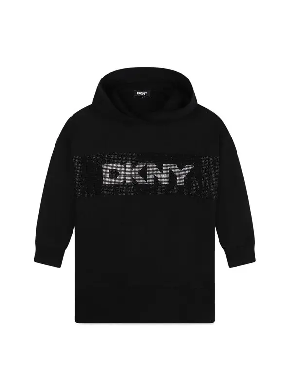 Dkny Cotton Dress - Black