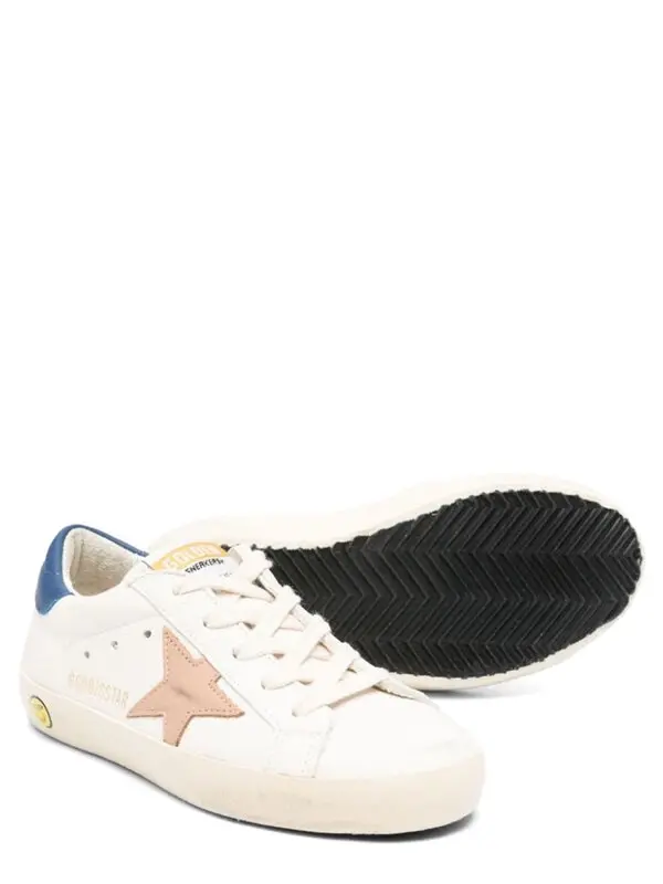 GOLDEN GOOSE Super-star Nappa Leather Sneakers - White