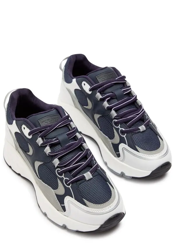 CLEENS Pulse Runner Panelled Mesh Sneakers