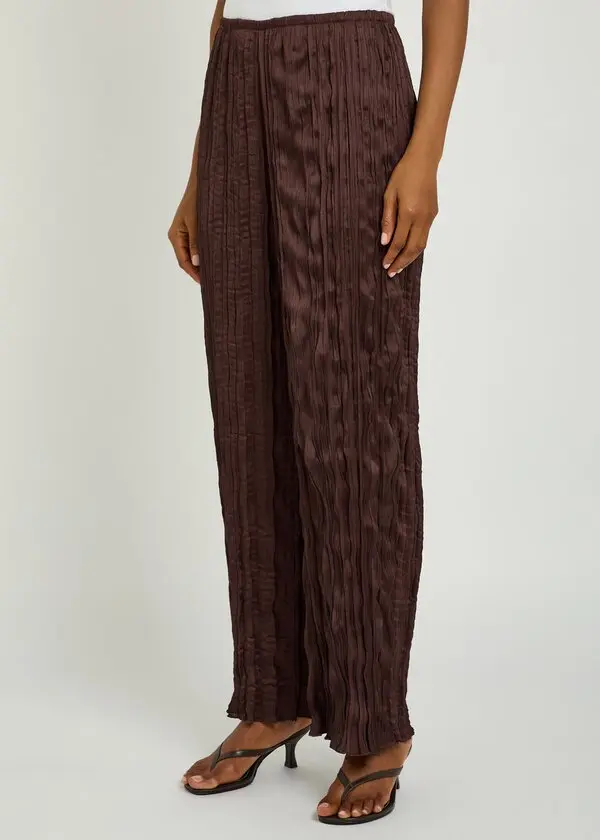 Staud Plissé Trousers