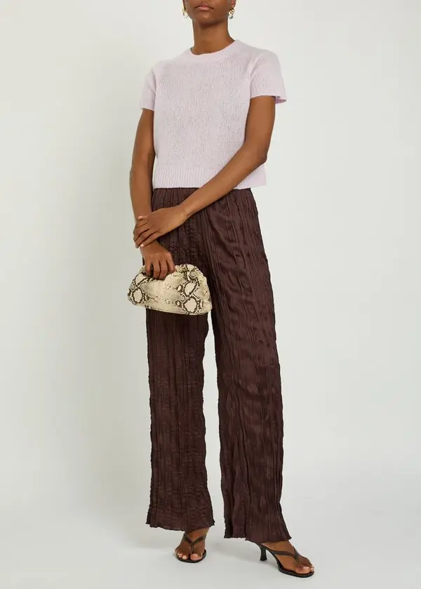 Staud Plissé Trousers
