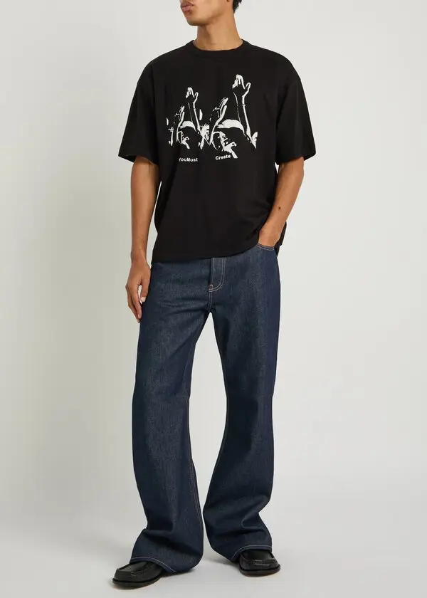 You Must Create Triple Printed Cotton T-shirt