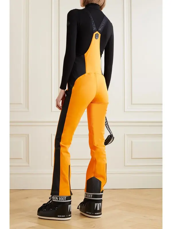 Mackage Gia Color-block Stretch Salopettes - Yellow