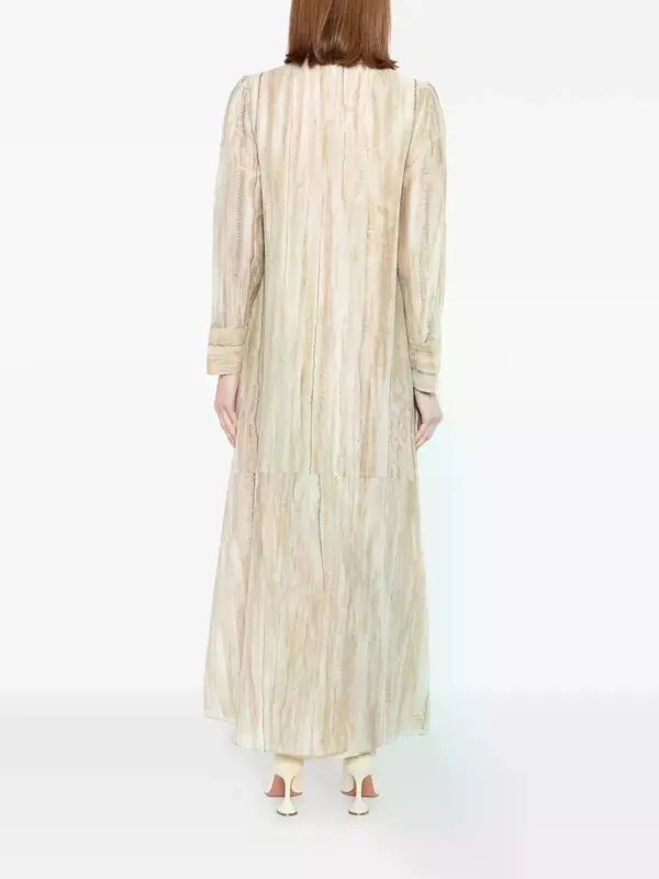SHATHA ESSA Embroidered Shirt Dress