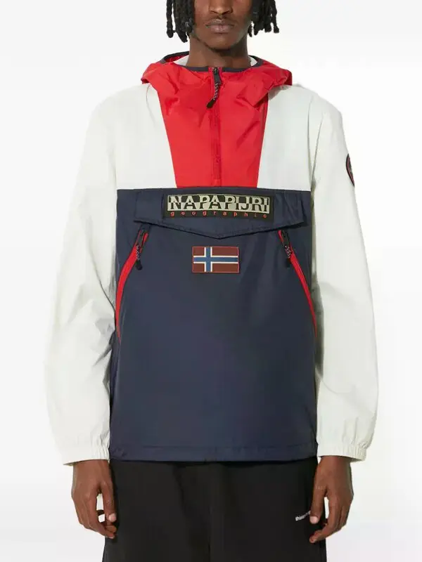 NAPAPIJRI Colourblock Hooded Jacket
