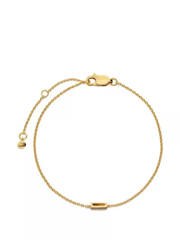 Monica Vinader Initial I Chain Bracelet - Gold