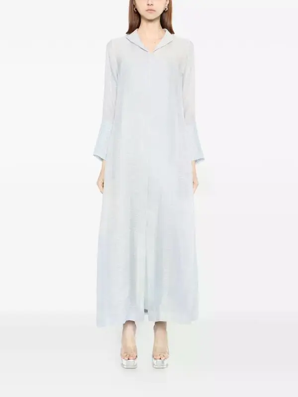 SHATHA ESSA Bead-embroidered Maxi Dress